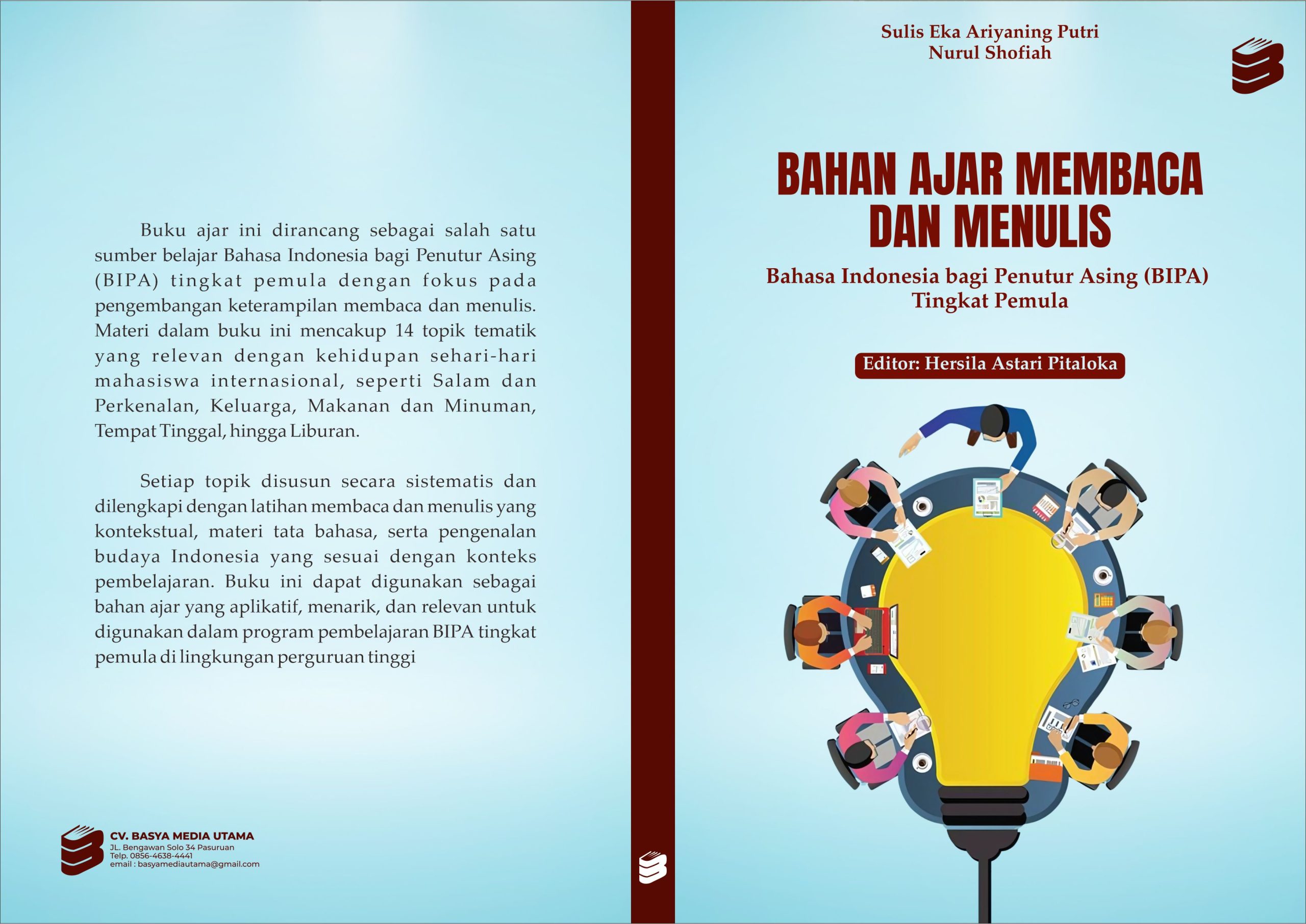 BAHAN AJAR MEMBACA DAN MENULIS BAHASA INDONESIA BAGI PENUTUR ASING ...